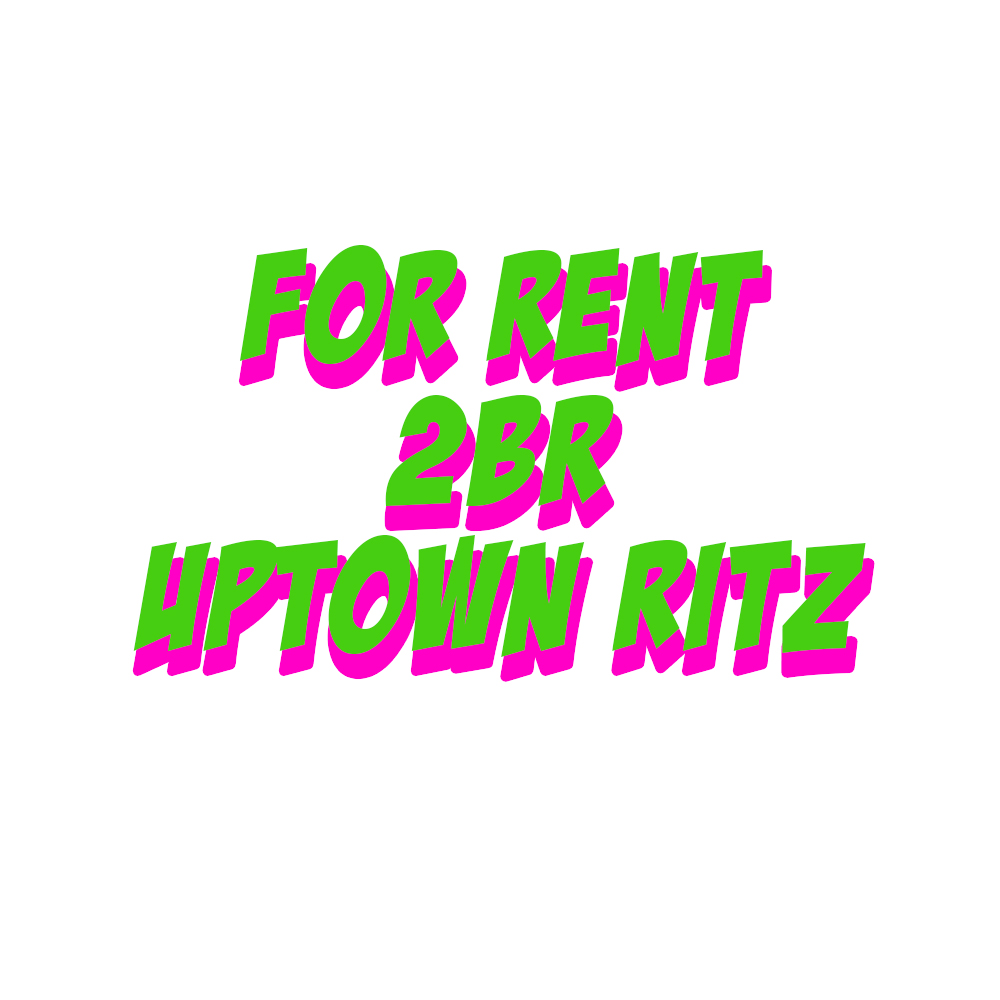 2BR Condo For Rent, Uptown Ritz Residences, BGC